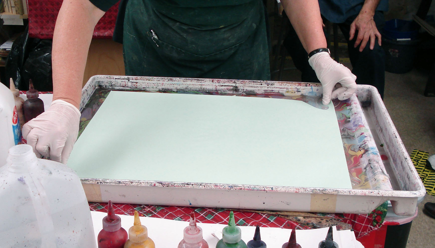 Paper Marbling Workshop – Work of the Hand